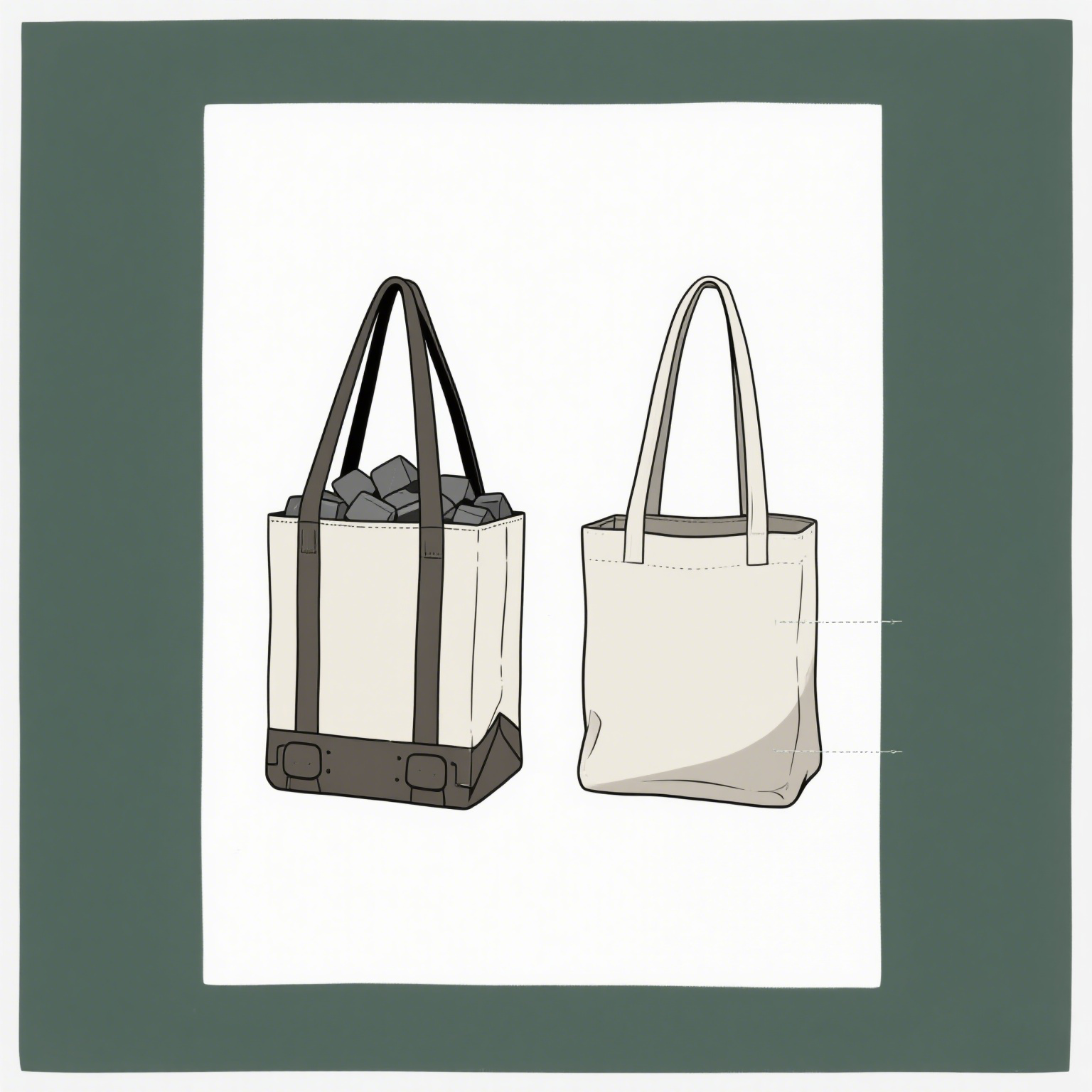 How to choose a load-bearing tote bag bottom reinforcement design is i ...